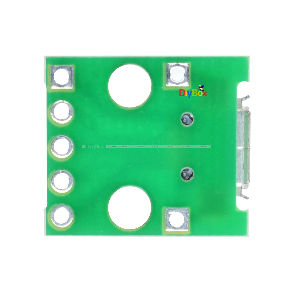 5/10/20pcs MICRO USB To DIP Adapter 5pin Female Connector Pcb Converter ...
