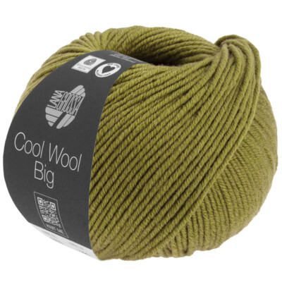 Wolle Kreativ! Lana Grossa - Cool Wool Big Melange - Fb. 1610 oliv ...
