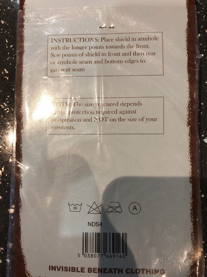 Dress Shield X 1 Pair Cotton (reusable) Buy 4 Get One Free | eBay