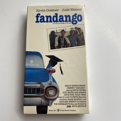 Fandango New Rare Factory Sealed VHS 80s Comedy 1985 Kevin Costner Judd ...