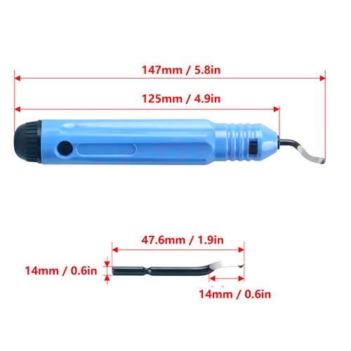 Deburring Tool Kit 3D Printer Accessories Lightweight One Handed ...