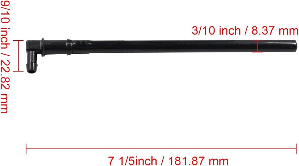 For John Deere AM122215 Fuel Line Pickup LT133 LT150 LT160 LT180 325 ...