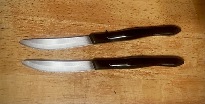 Set of 2 Cutco Olean NY 1759 J•G Full Serrated Blades Steak Knifes ...