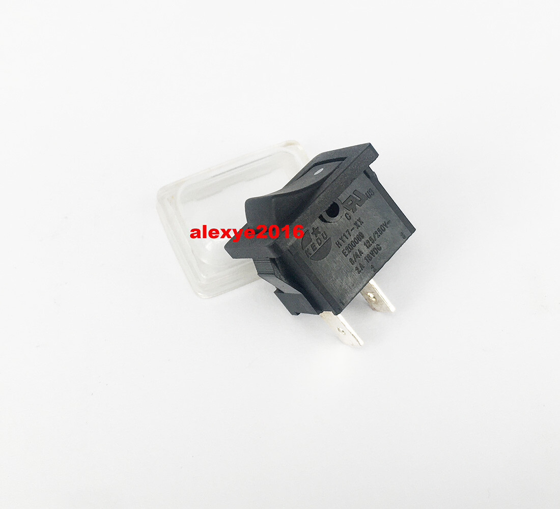 KEDU HY17-XX E200089 2 Pins 2 Positions Rocker Switch With Waterproof ...