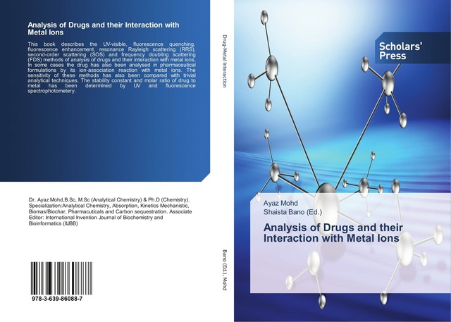 Analysis of Drugs And Their Interaction With Metal Ions von Ayaz Mohd ...