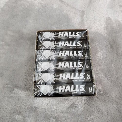 HALLS EXTRA STRONG INTENSE COOL COUGH Menthol 12 Pack 9 Drops Halls ...