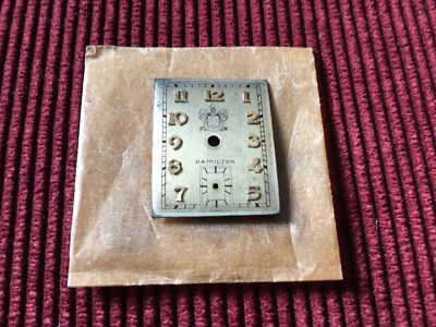 Vintage 1945 Hamilton Watch Co."Rare Award Watch Crest Dial" Gilbert ...