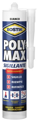 12 PZ BOSTIK POLYMAX SIGILLANTE 280 ML BIANCO | eBay