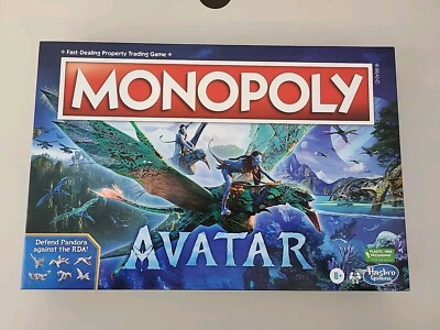 Monopoly Avatar Edition Hasbro Board Game for 2-6 players, NEW | eBay