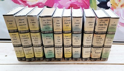 Lot 10 Detective Book Club Books Hardcover | eBay
