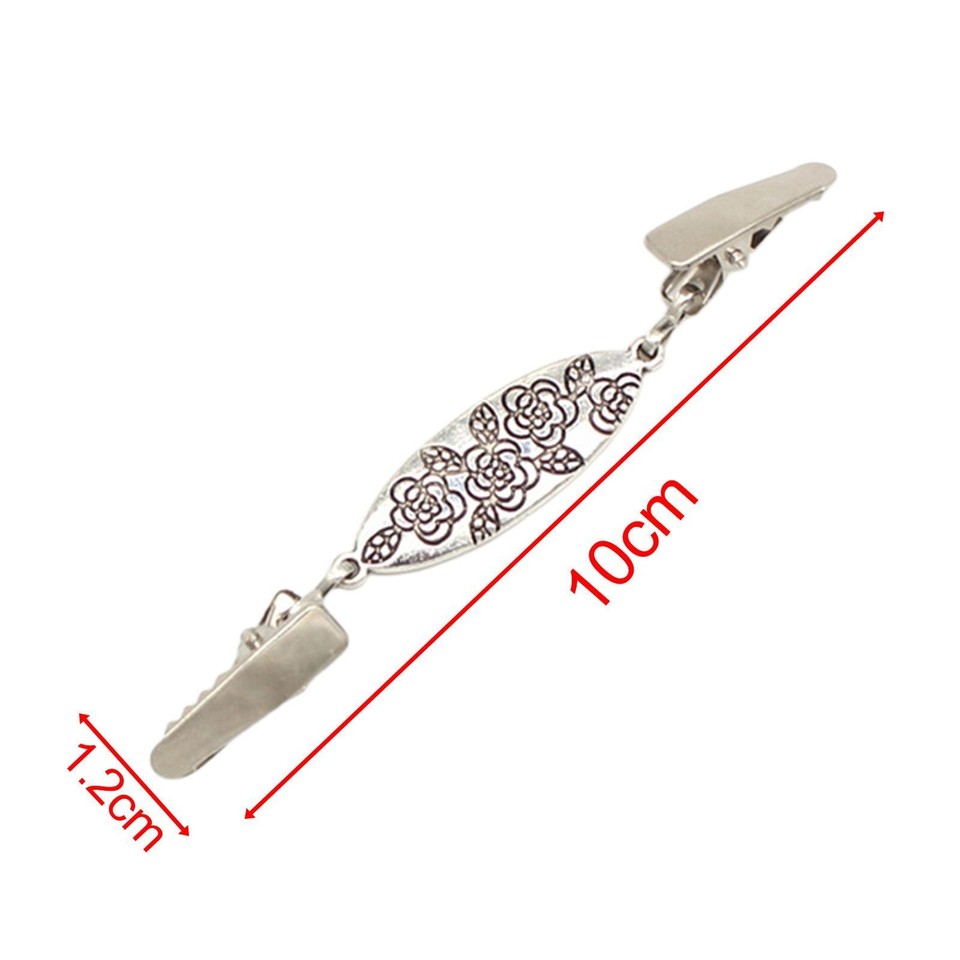 Retro Style Cardigan Clip Sweater Clip Shawl Clips Dresses Shawl Clip ...