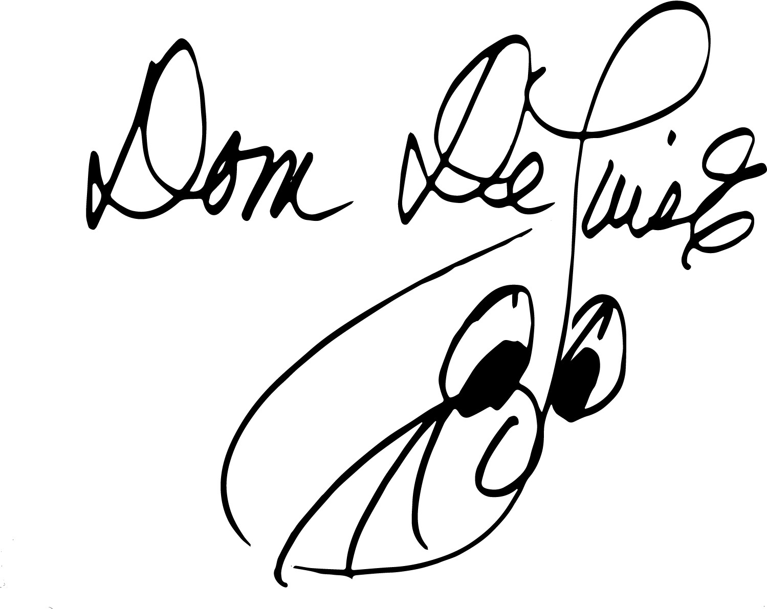 Dom Deluise Signature autograph VINYL DECAL actor cannonball run smokey ...