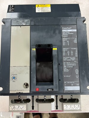 👀 NEW SQUARE D 1200A POWERPACT I-LINE CIRCUIT BREAKER 600 VAC 3 POLE ...