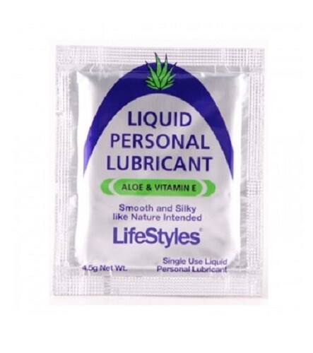 Personal Lubricant Premium Lube 4.5g Packs Men Women with Aloe Vera ...