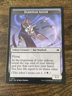 Darkstar Augur #0011 Token Bloomburrow BLB MTG Magic The Gathering S2759* | eBay