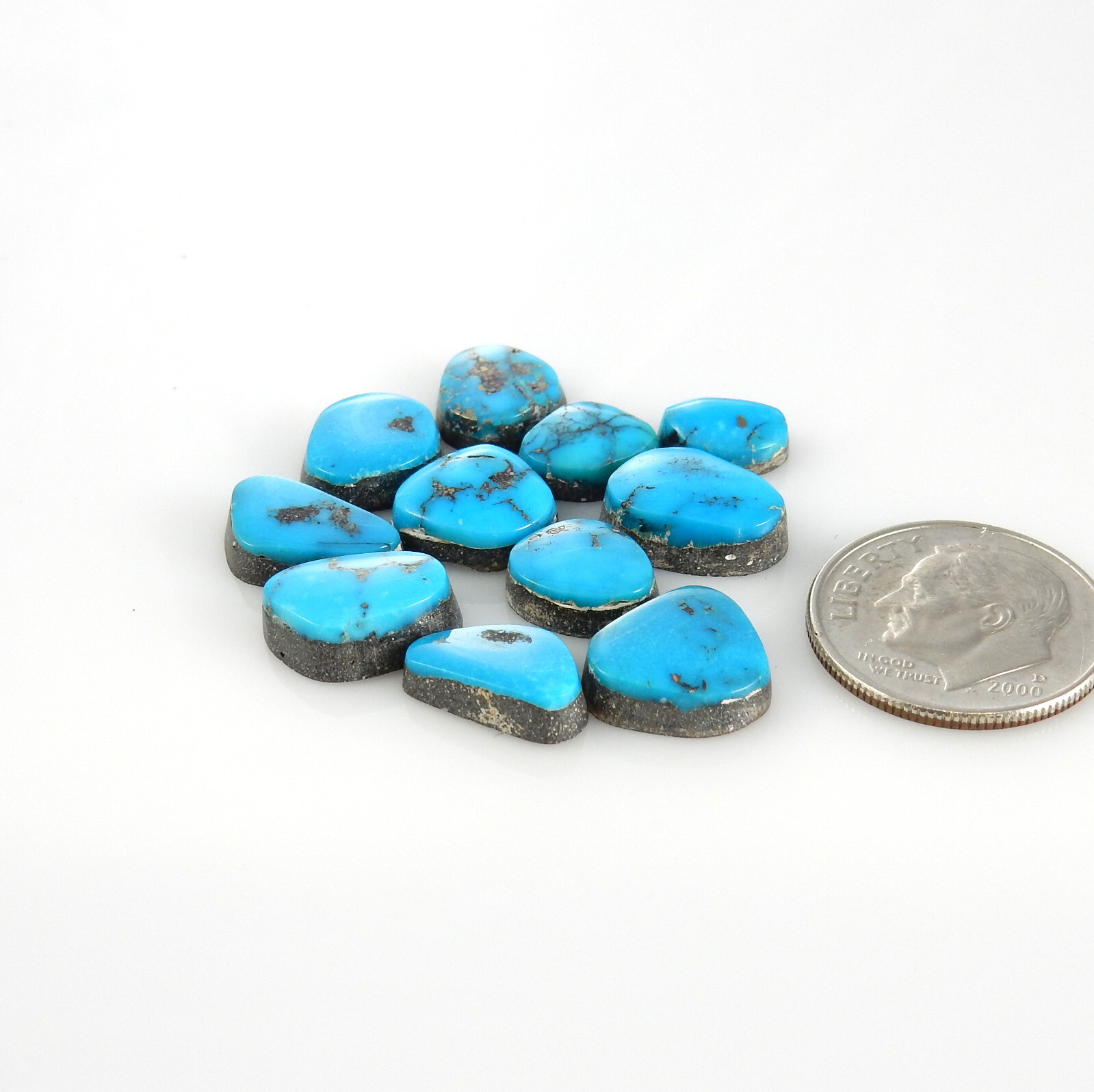 Natural Morenci Turquoise cabochons cabs Gemstones gems stones m276 | eBay