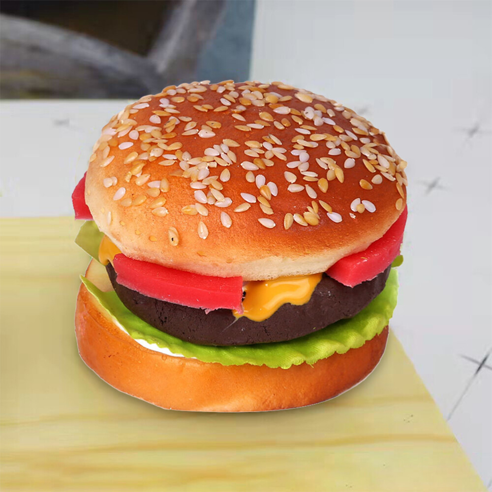 Fake Burger Food Props for Bakery & Restaurant Display (Beef) | eBay