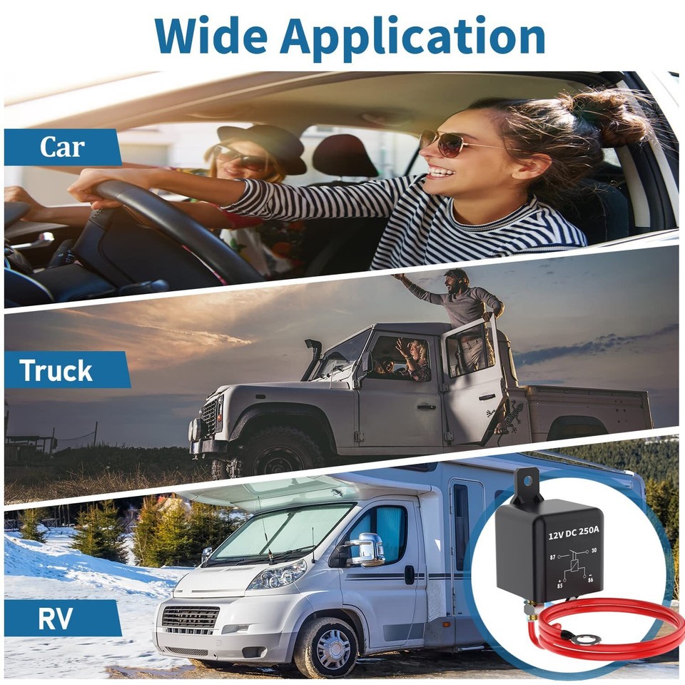 Motorcycle Wireless Dual Remote Control Master Battery Kill Switch ...