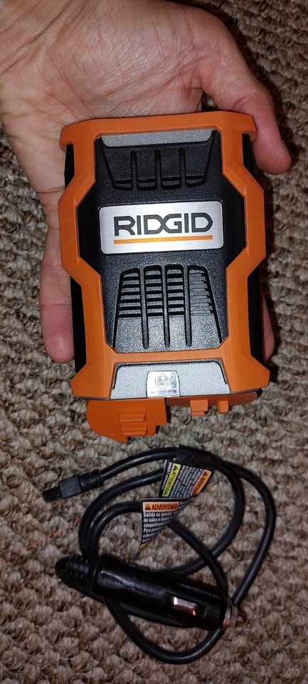RIDGID RD97100 100W Car Van Truck Power Inverter Complete With CORD ...
