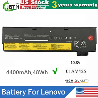 01AV422 01AV423 01AV424 01AV425 61+ Battery For Lenovo Thinkpad T470 ...