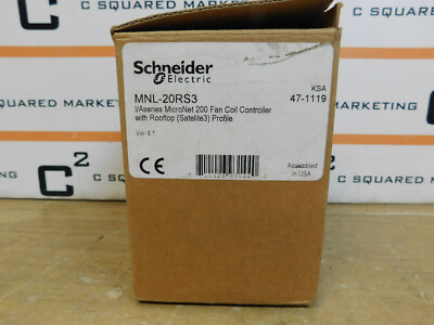 Schneider Electric MNL-20RS3 I/A series Micronet 200 Fan coil ...
