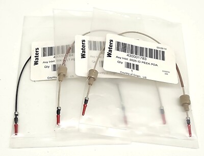 Waters Inlet to PDA Tubing Assembly P/N 430001783 NEW Sealed PEEK | eBay