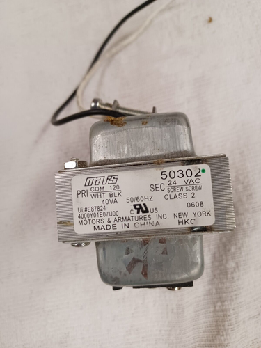Mars Furnace transformers 120v to 24v-40VA - Truck Stock old Overstock ...