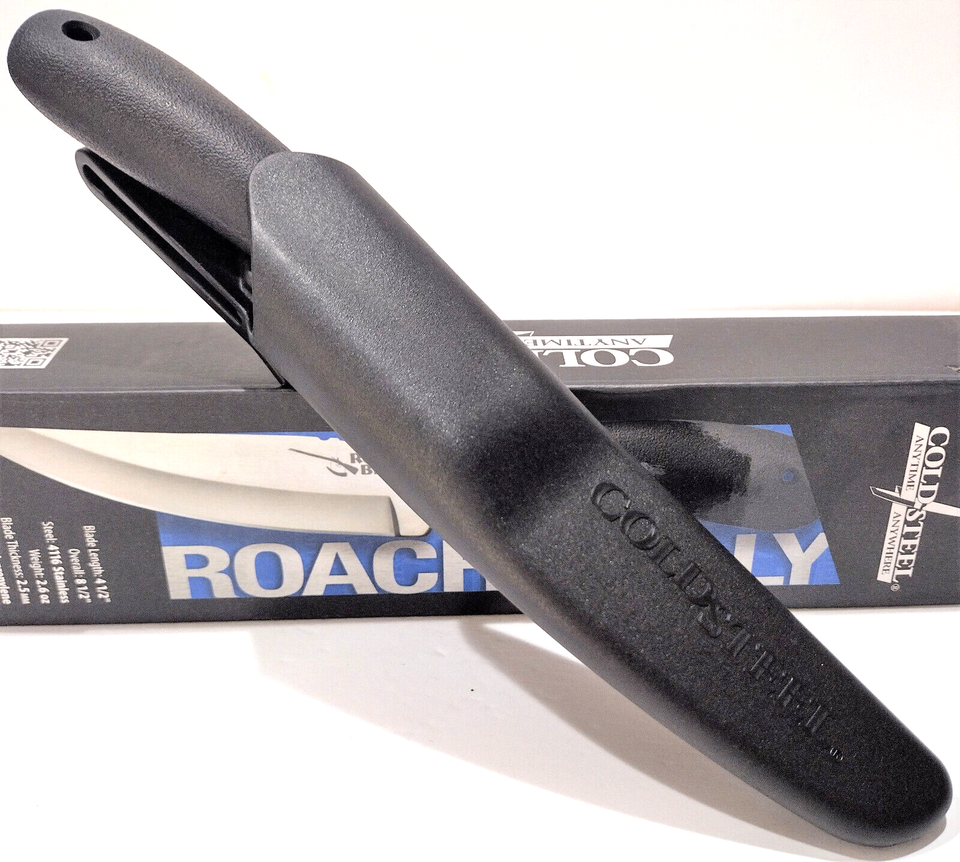 COLD STEEL Roach Belly Combat Survival Hunting Hunter Knife / Secure-Ex ...