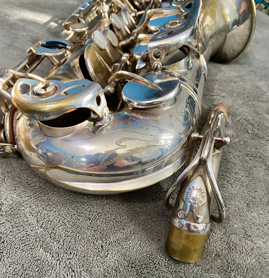 OVERHAULED Selmer Balanced Action Alto Saxophone Silver-plated 1938 | eBay