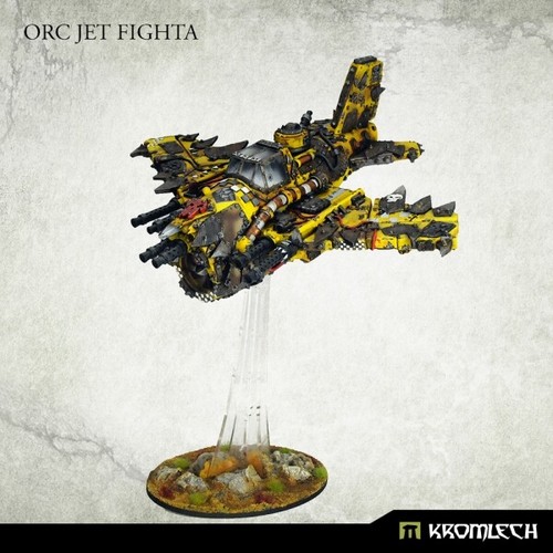 Orc Jet Fighta Ork Wazbom Blastajet Dakkajet Bommer Kromlech Flyer | eBay