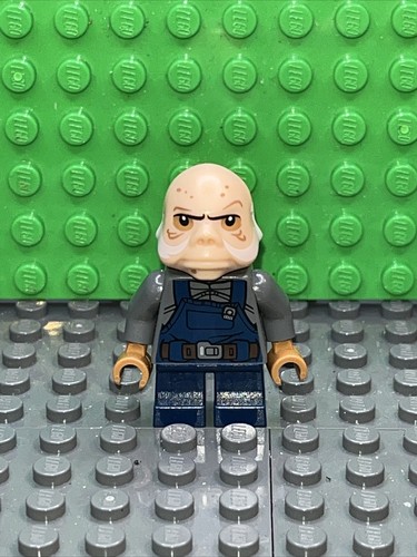 Lego Minifigure Ugnaught Dark Blue Overalls 75137 SW0710 | eBay