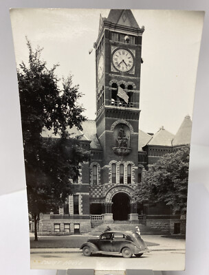 1930s Eldora Court House Building RPPC Photo Postcard Eldora Iowa | eBay