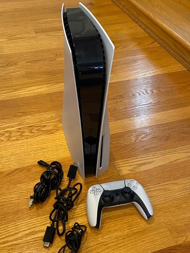 Sony PlayStation 5 PS5 Blu-Ray Disc Console CFI-1215A Video Game System ...