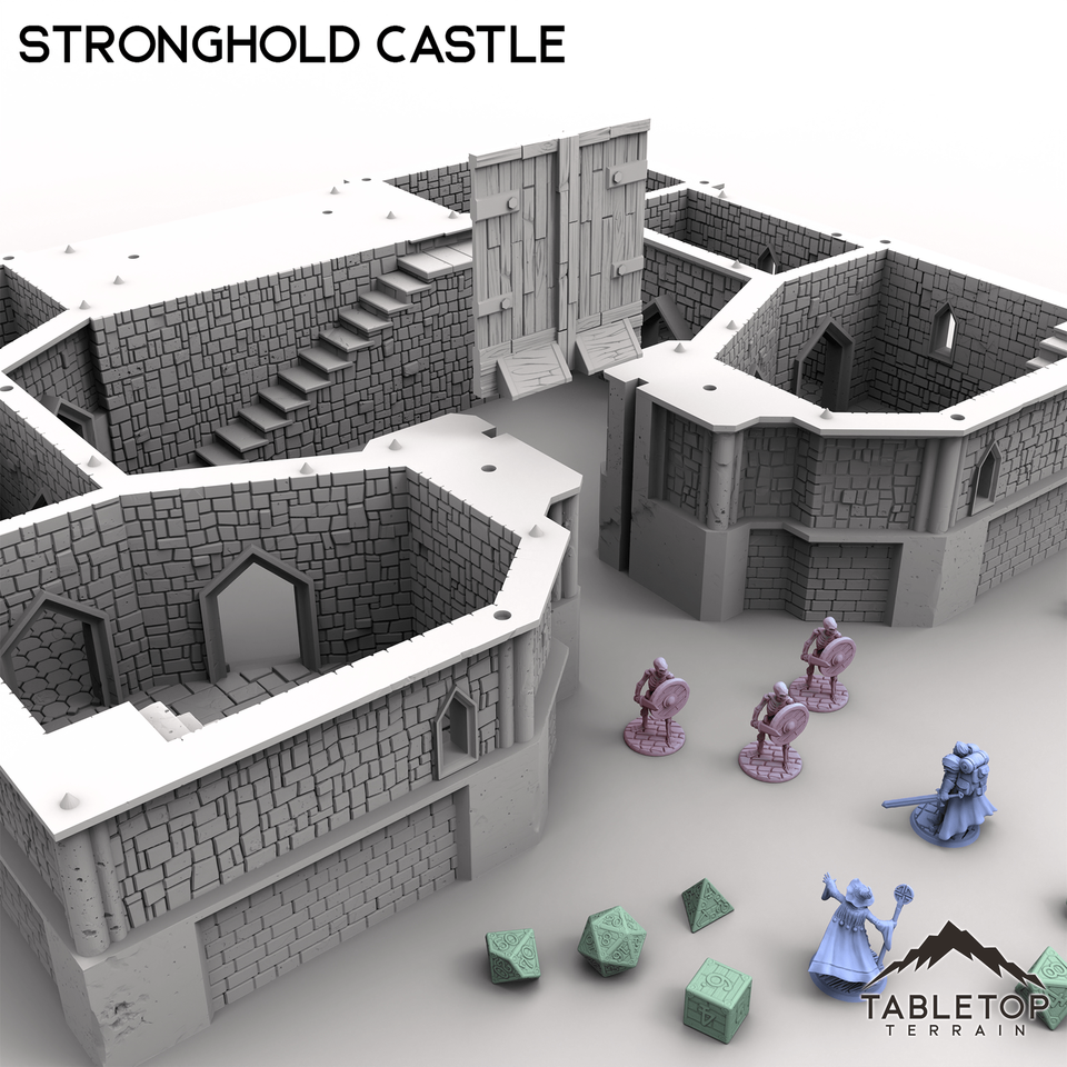Stronghold Castle - Fantasy DND Dungeons and Dragons | eBay