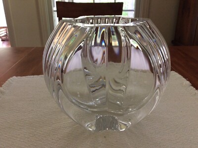 Vintage Signed ORREFORS Silver Label "TRIPLET" Vase | eBay