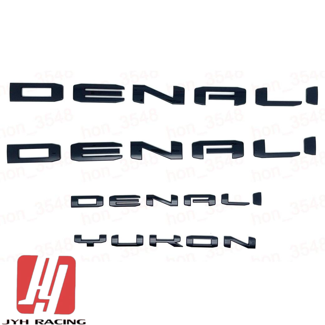 Fit GMC Yukon Yukon XL 21-25 23 Door Rear DENALI Yukon Emblem Letter ...