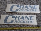 Lot of 2 Classic Crane Cams Rockers Racing Decals Stickers NHRA Nascar ...
