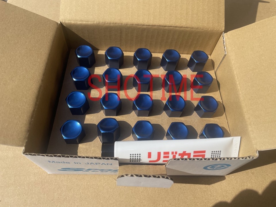SPOON SPORTS CIVIC EK9 Type-R EK4 SiR BLUE Light Weight Wheel Nut 20 ...