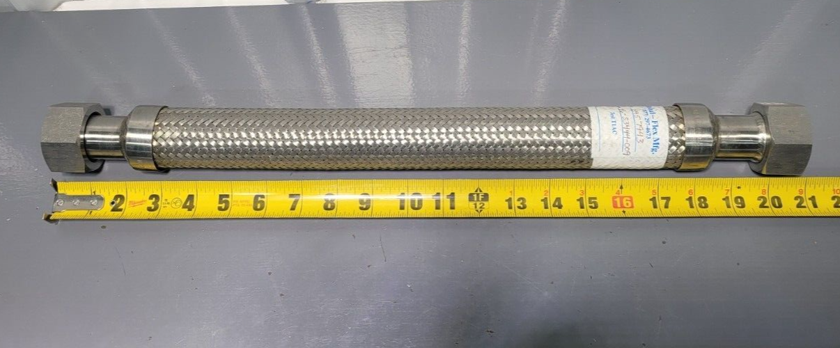 A/C Hose Assembly Stainless Braided Transit Bus Refrigerant Global Flex ...