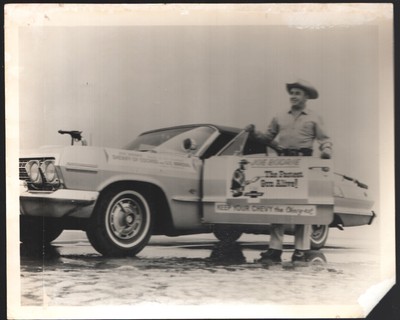 Joe Bodrie Fastest Gun Alive B&W 8 x 10 Photo-1960's-quick draw artist ...