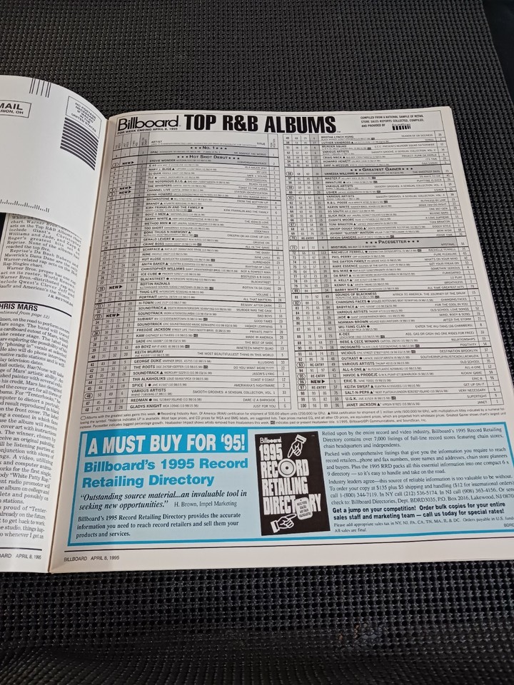 Billboard Magazine-April 8,1995 | eBay