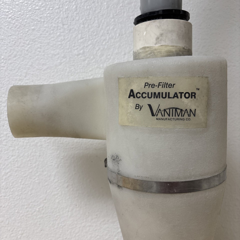 Vaniman Vanguard Gold 2x Dental Lab Dust Particulate Collector w ...