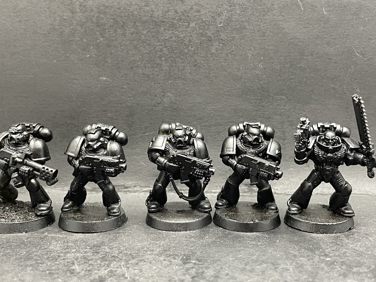 Games Worksshop Warhammer 40K First Born Space Marine Tactical Squad w ...