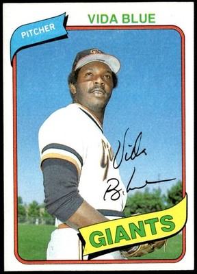 1980 Topps #30 Vida Blue E1 | eBay