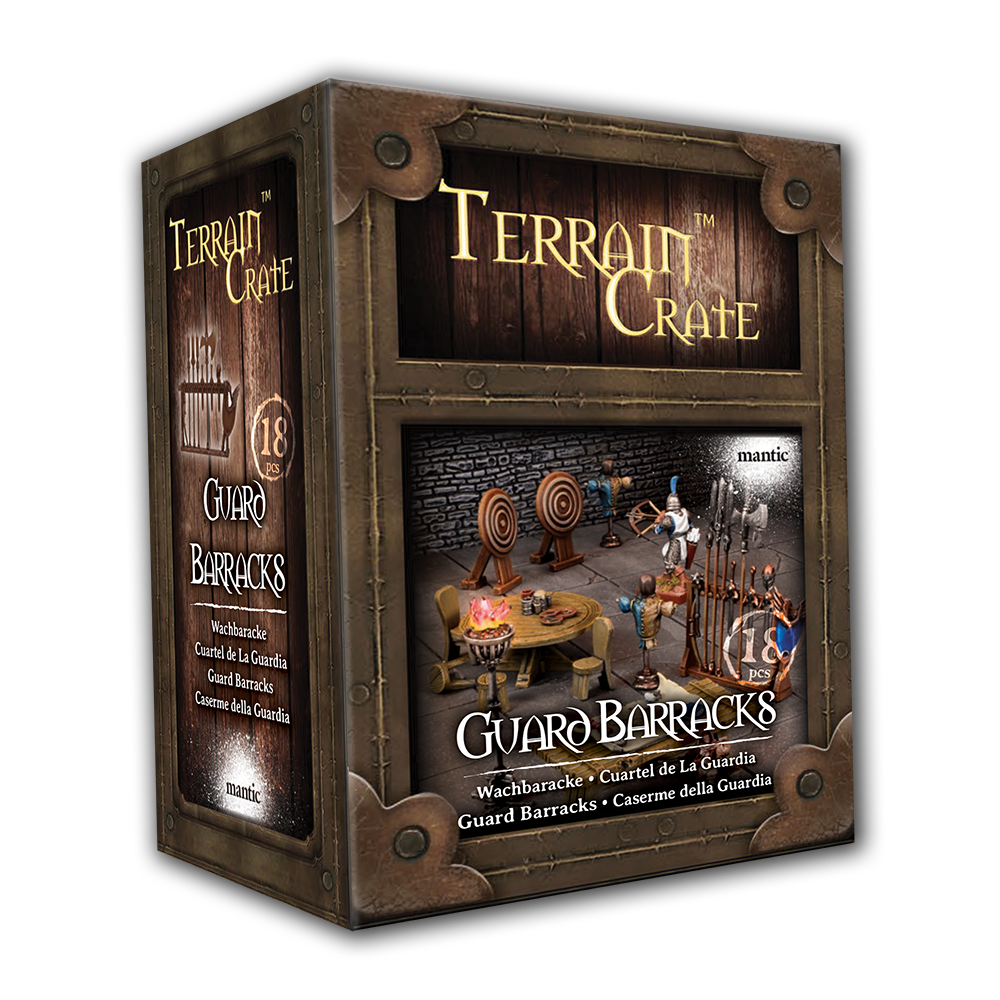 PRESALE Terrain Crate Guard Barracks Fantasy Town D&D DND Dungeons ...