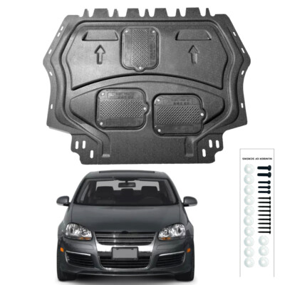 Engine Mudguard For Volkswagen Jetta 2006-2018 Auto Under Engine Cover ...
