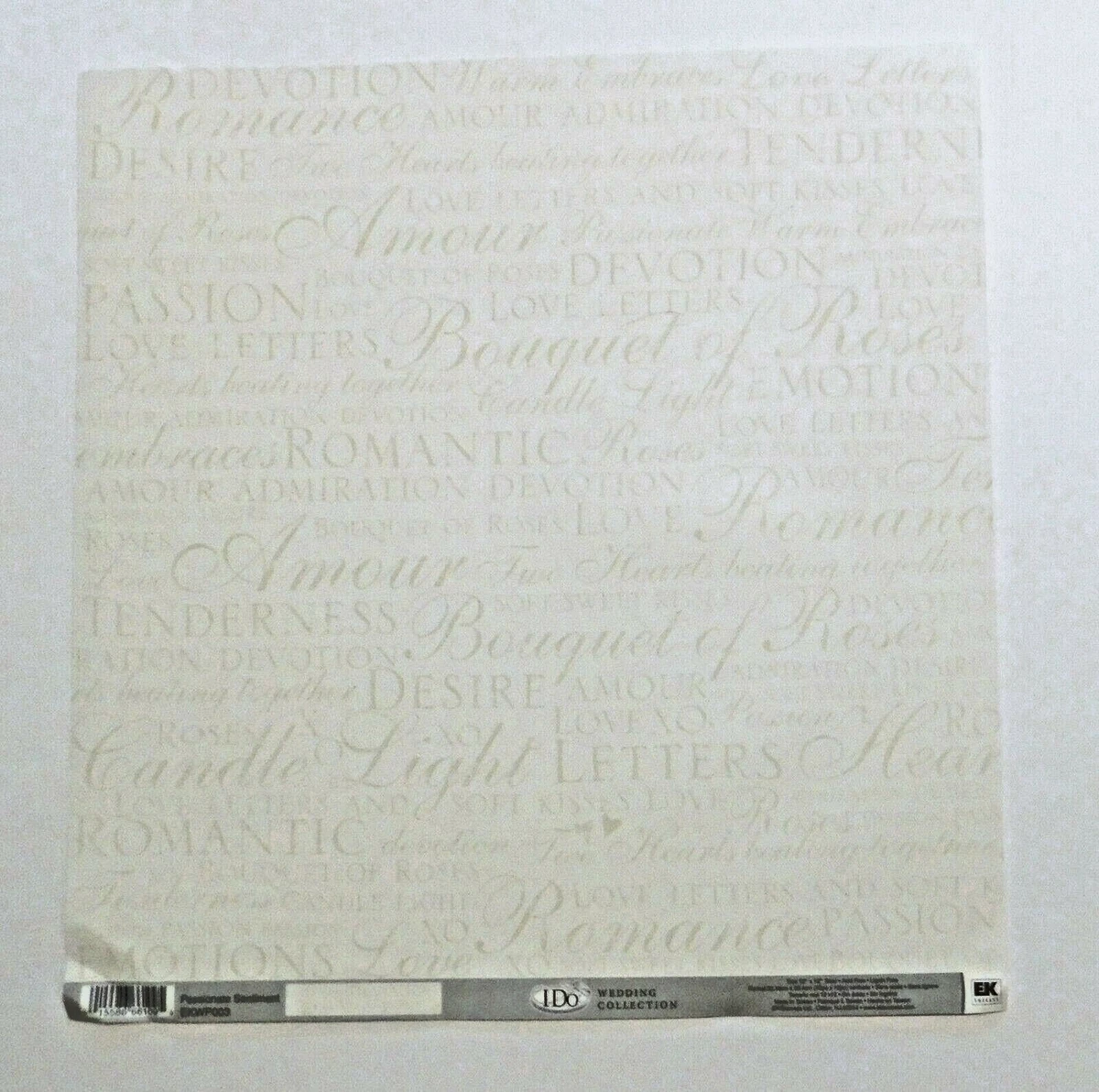 Wedding Scrapbook Paper