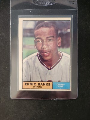 1961 Topps Ernie Banks #350 HOF CUBS | eBay