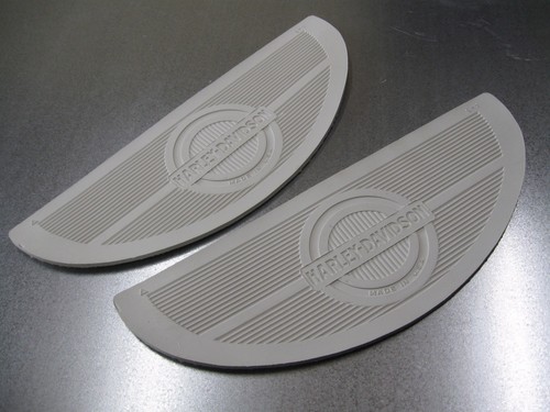 HARLEY DAVIDSON HALF MOON FOOTBOARD MATS WL UL FL KNUCKLEHEAD PANHEAD ...