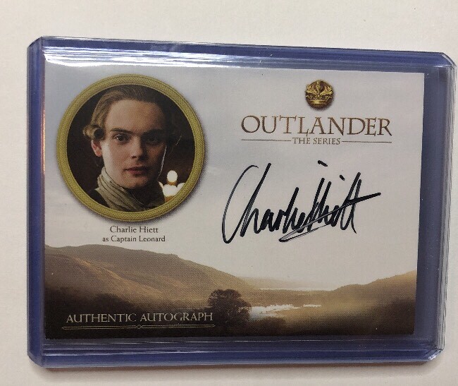 2018-19 Cryptozoic Outlander Season 3 Auto Autograph Charlie Hiett Capt ...